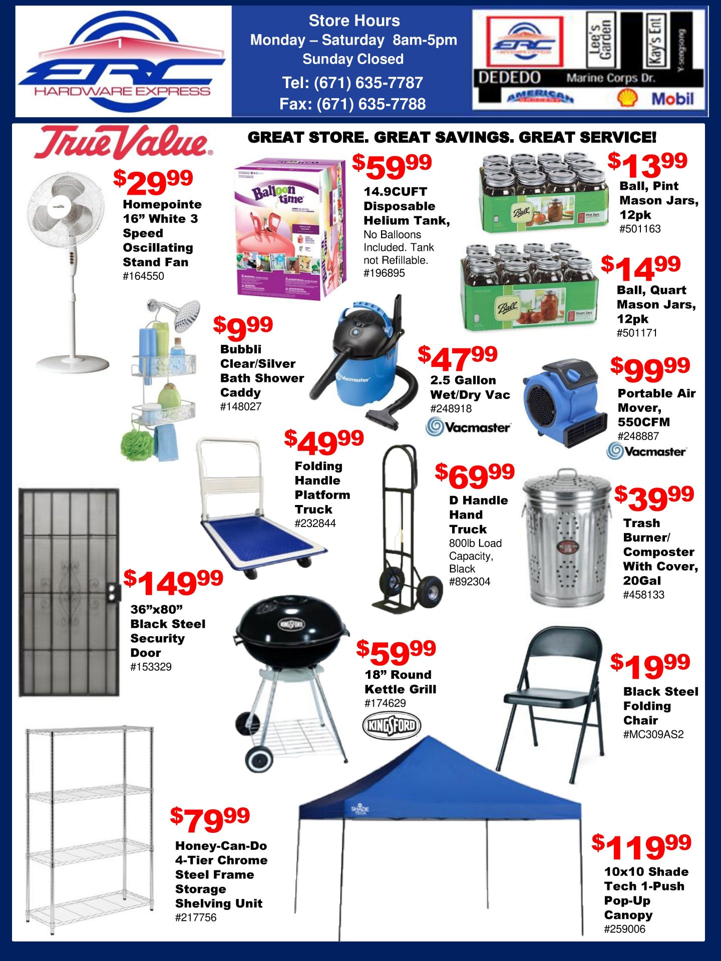 Store Sales | Discounts and Specials | Dededo, GU